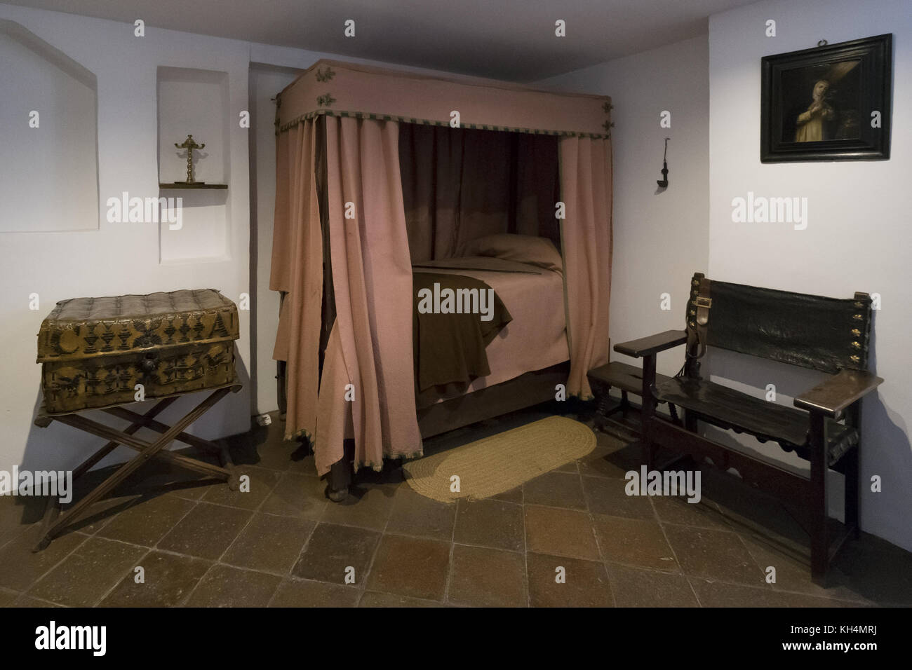 The House-Museum of Lope de Vega in Madrid. The house represents the ...