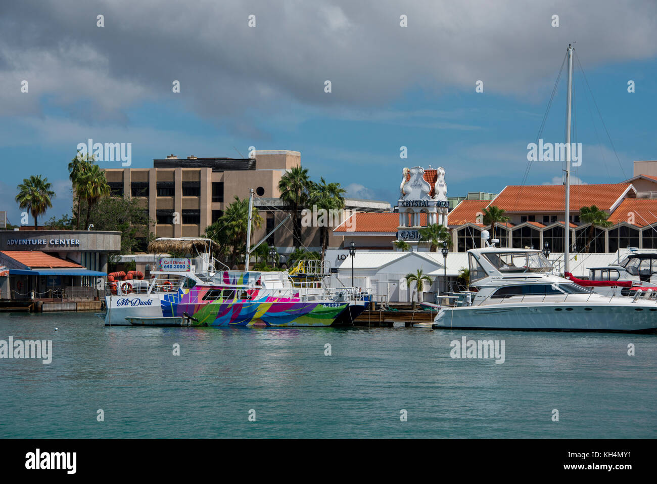 Caribbean, Leeward Islands, Aruba (part of the ABC Islands), Oranjestad ...