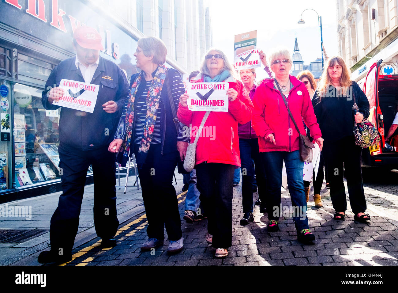 People Marching With Banners High Resolution Stock Photography and ...