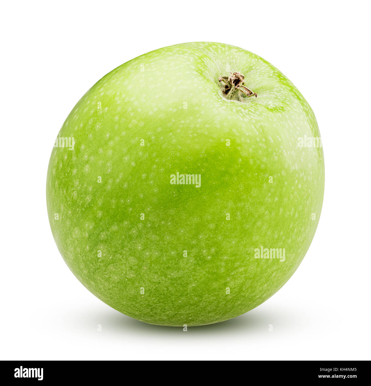 Green apple isolated on white background Clipping Path Stock Photo - Alamy