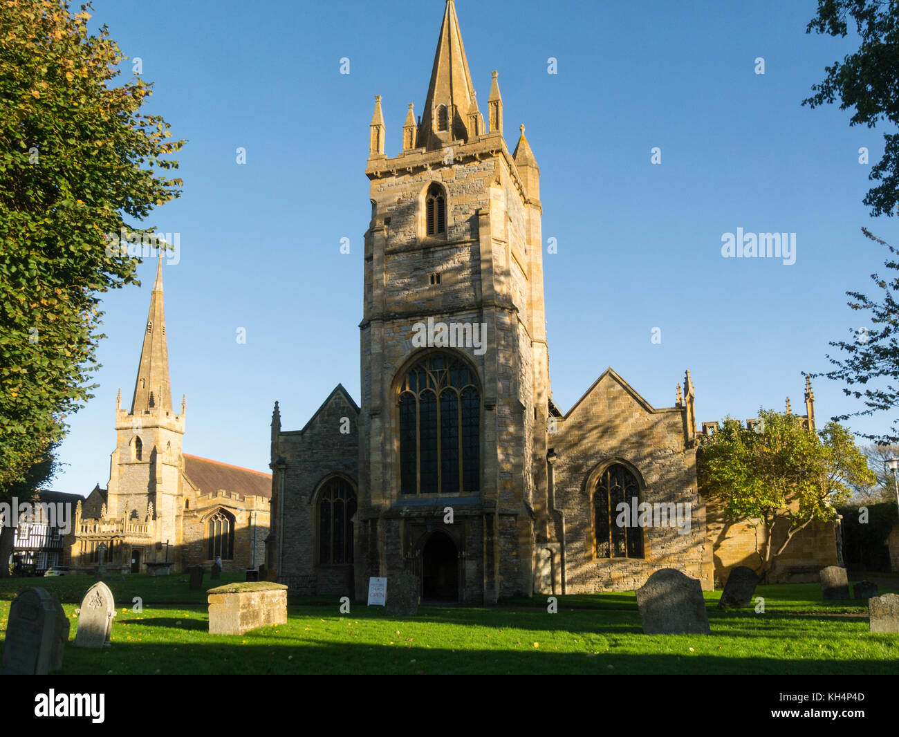 St Lawrence and All Saints Churches Evesham Abbey Worcestershire ...