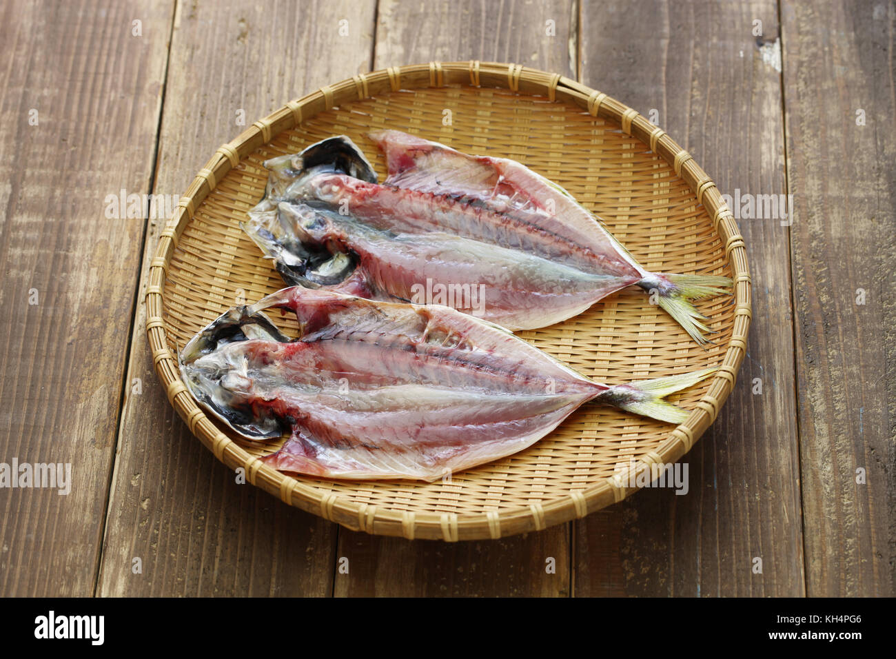 making japanese dried fish, sakana no himono, japanese food Stock Photo ...