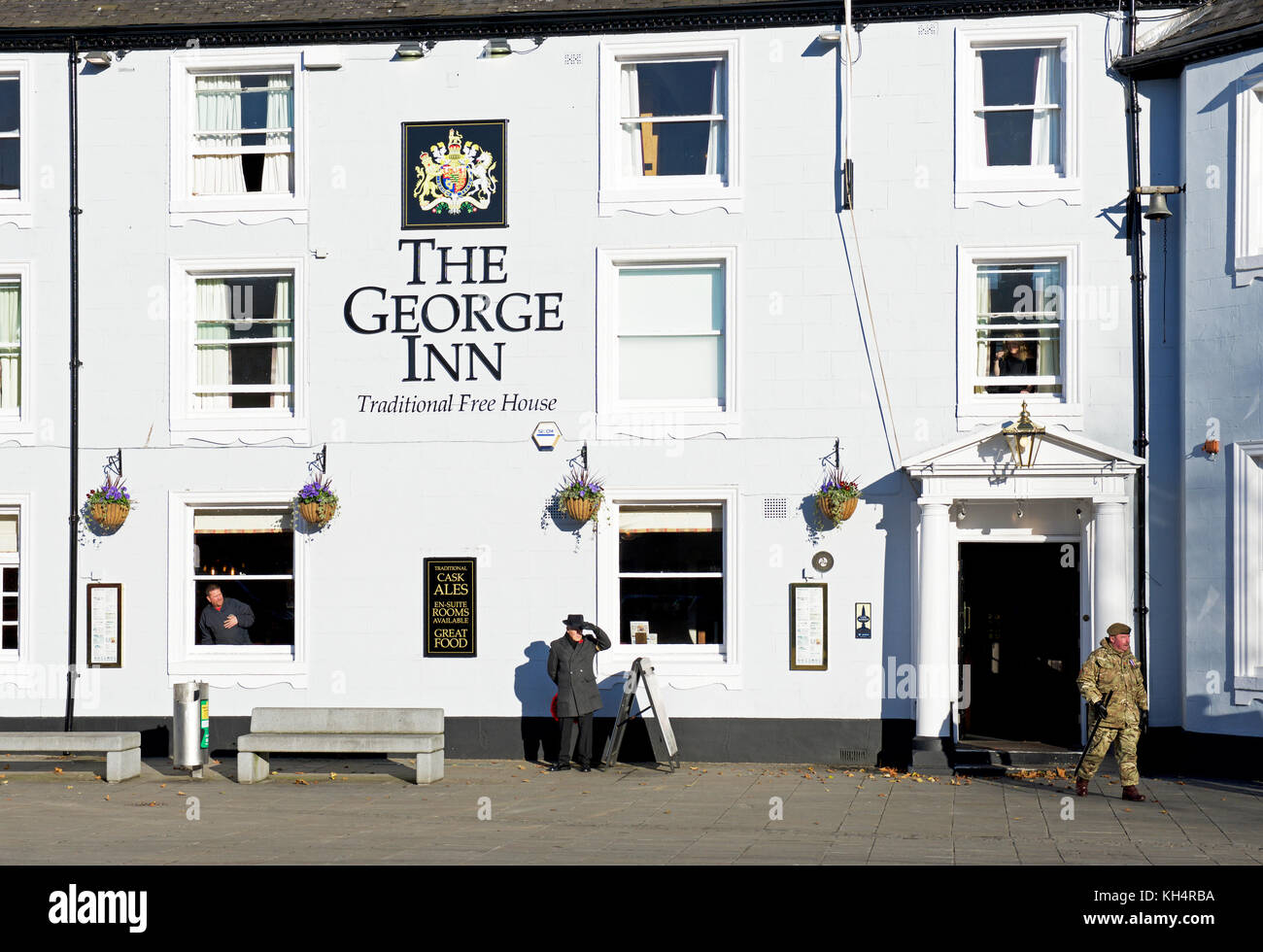 The George Inn, Selby, North Yorkshire, England UK Stock Photo - Alamy