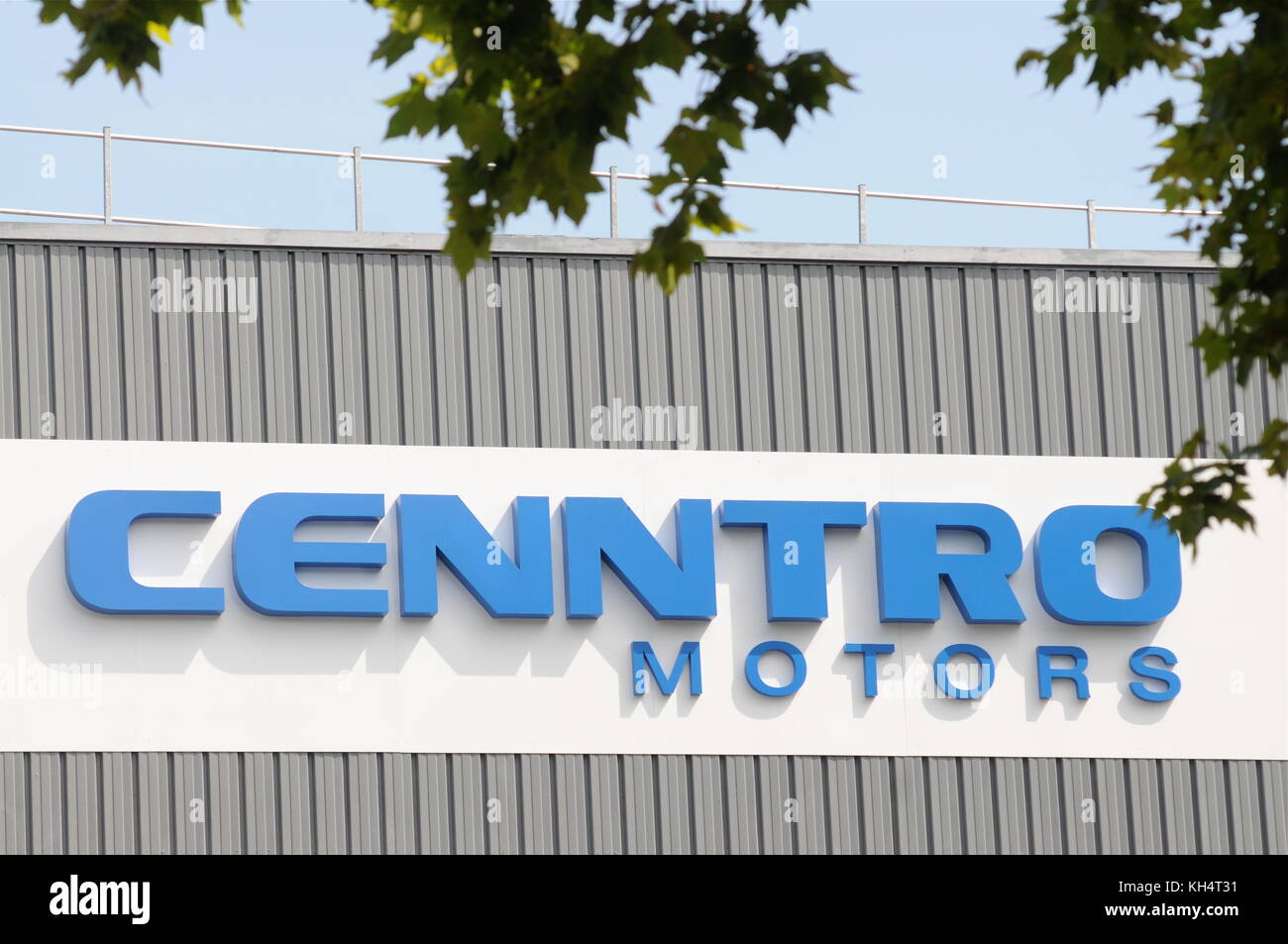 Cenntro Motors employees protest job cuts and factory lock-out, Lyon ...