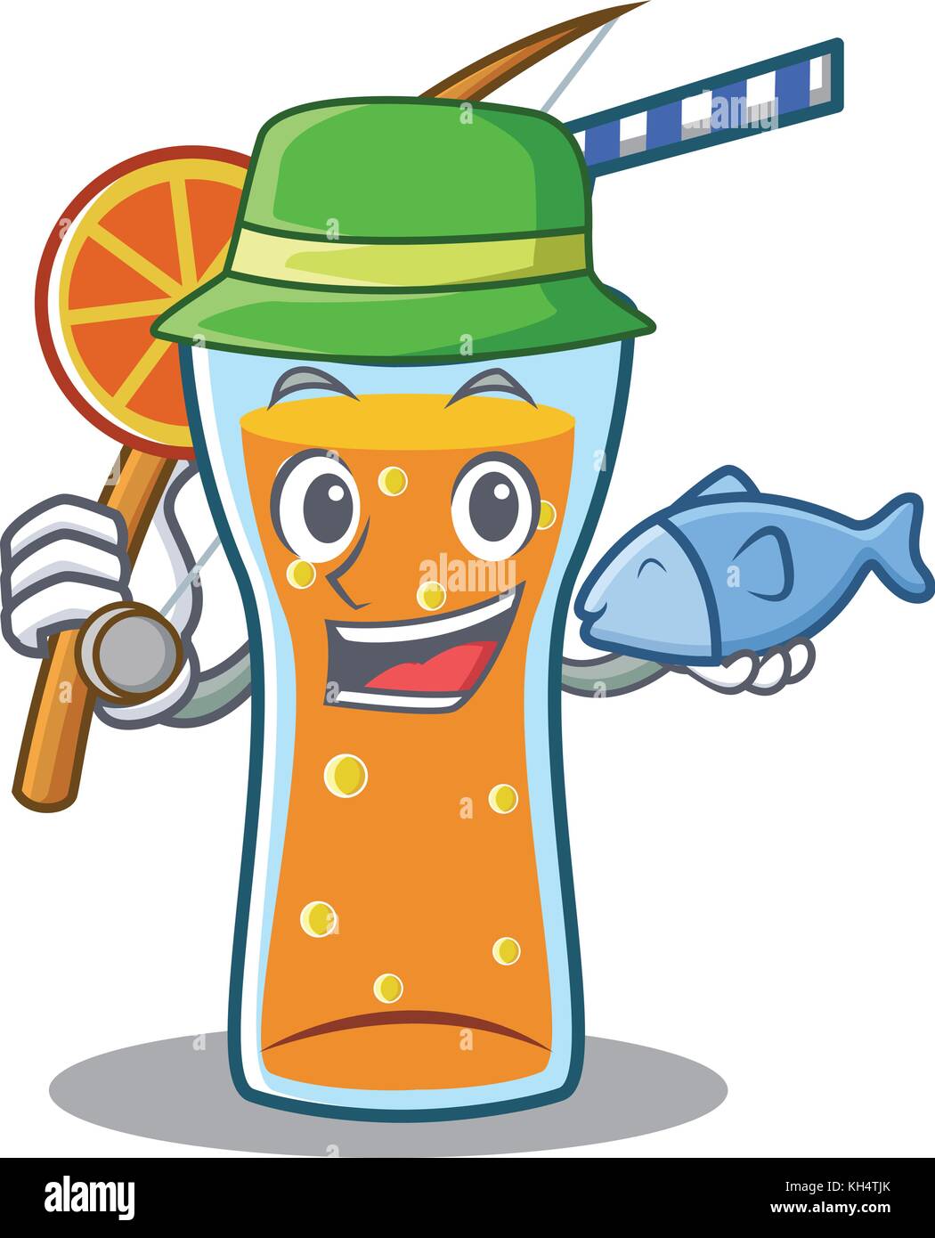 Fishing drink beer Stock Vector Images - Alamy