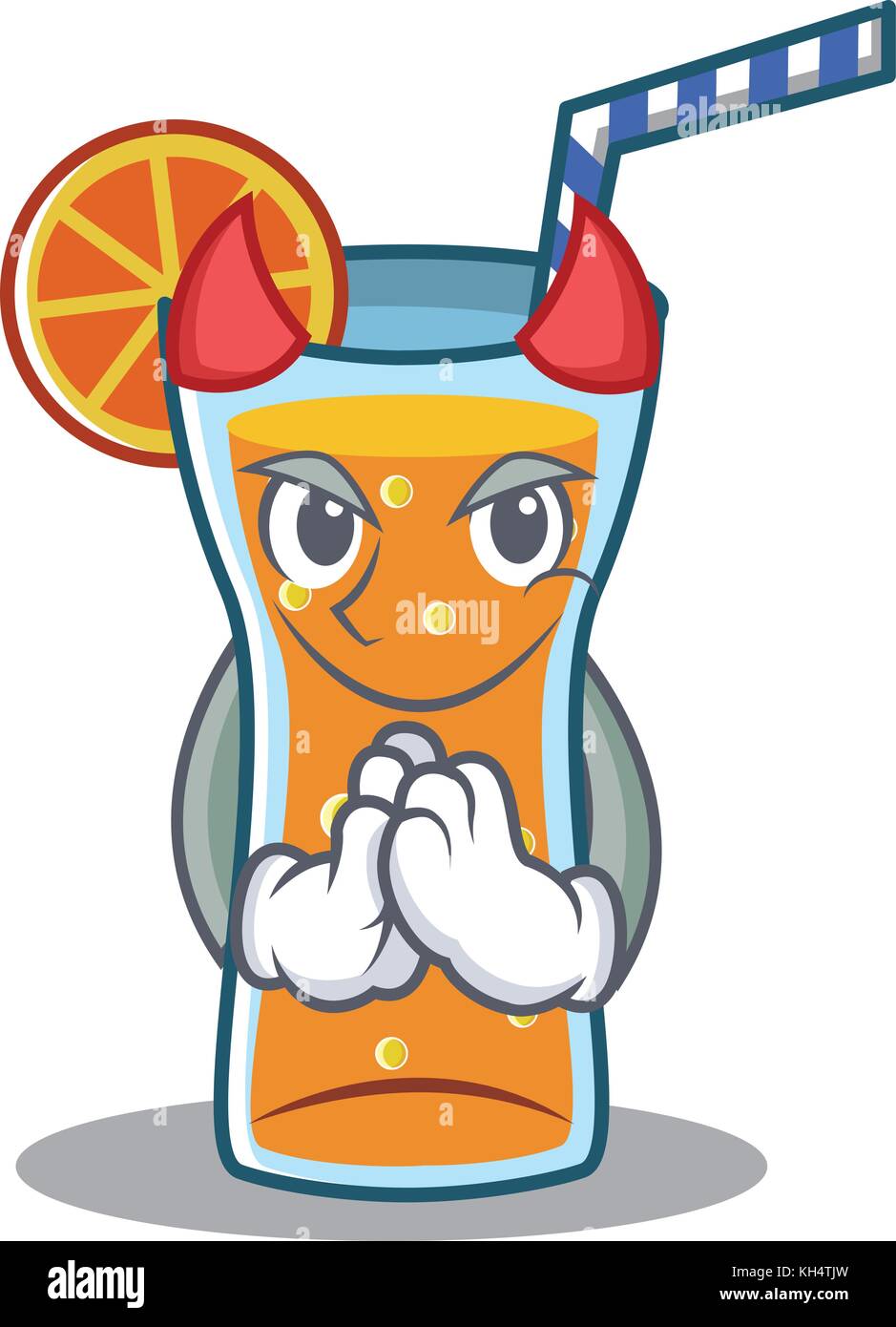 Devil cocktail character cartoon style Stock Vector Image & Art - Alamy