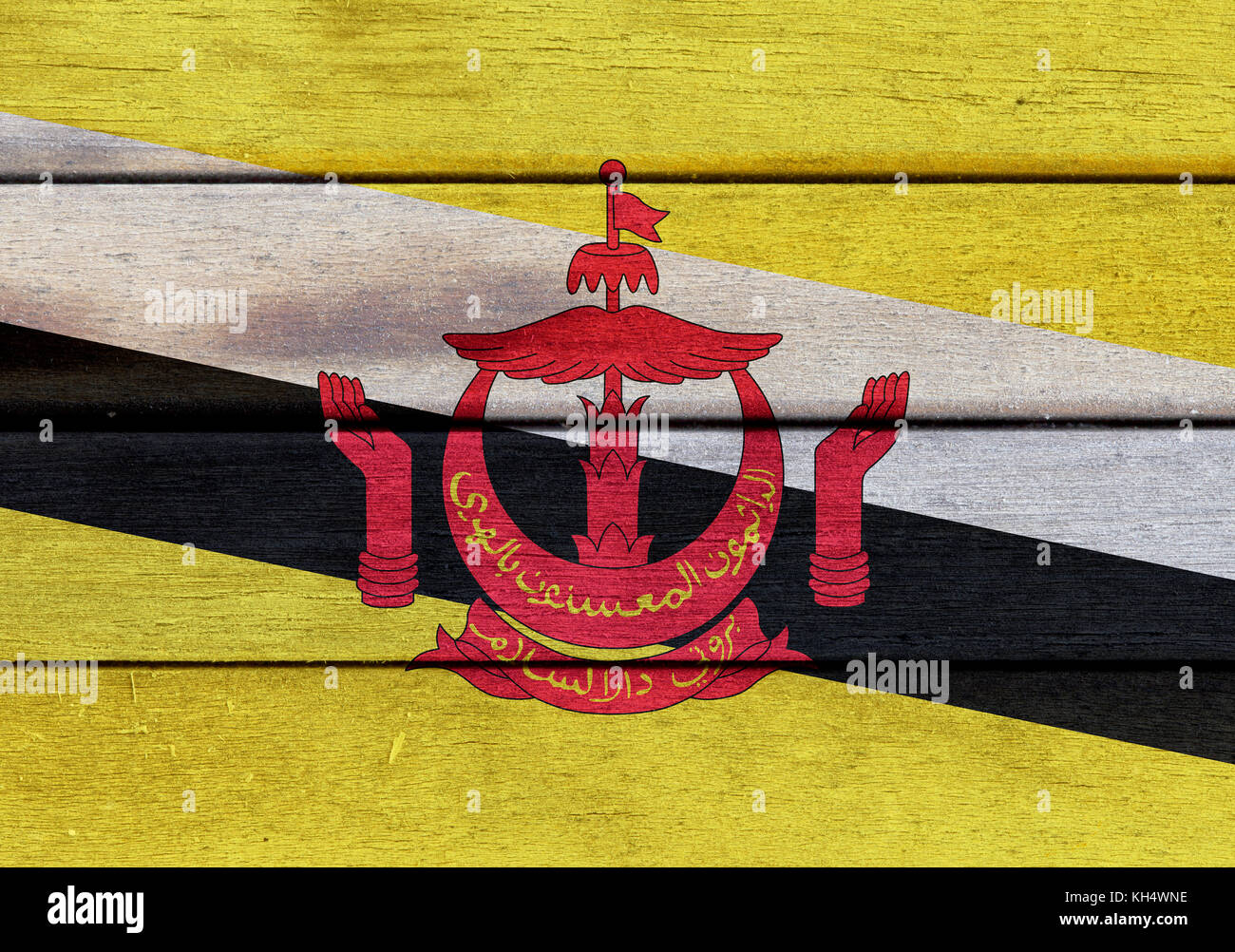 National emblem of brunei hi-res stock photography and images - Alamy