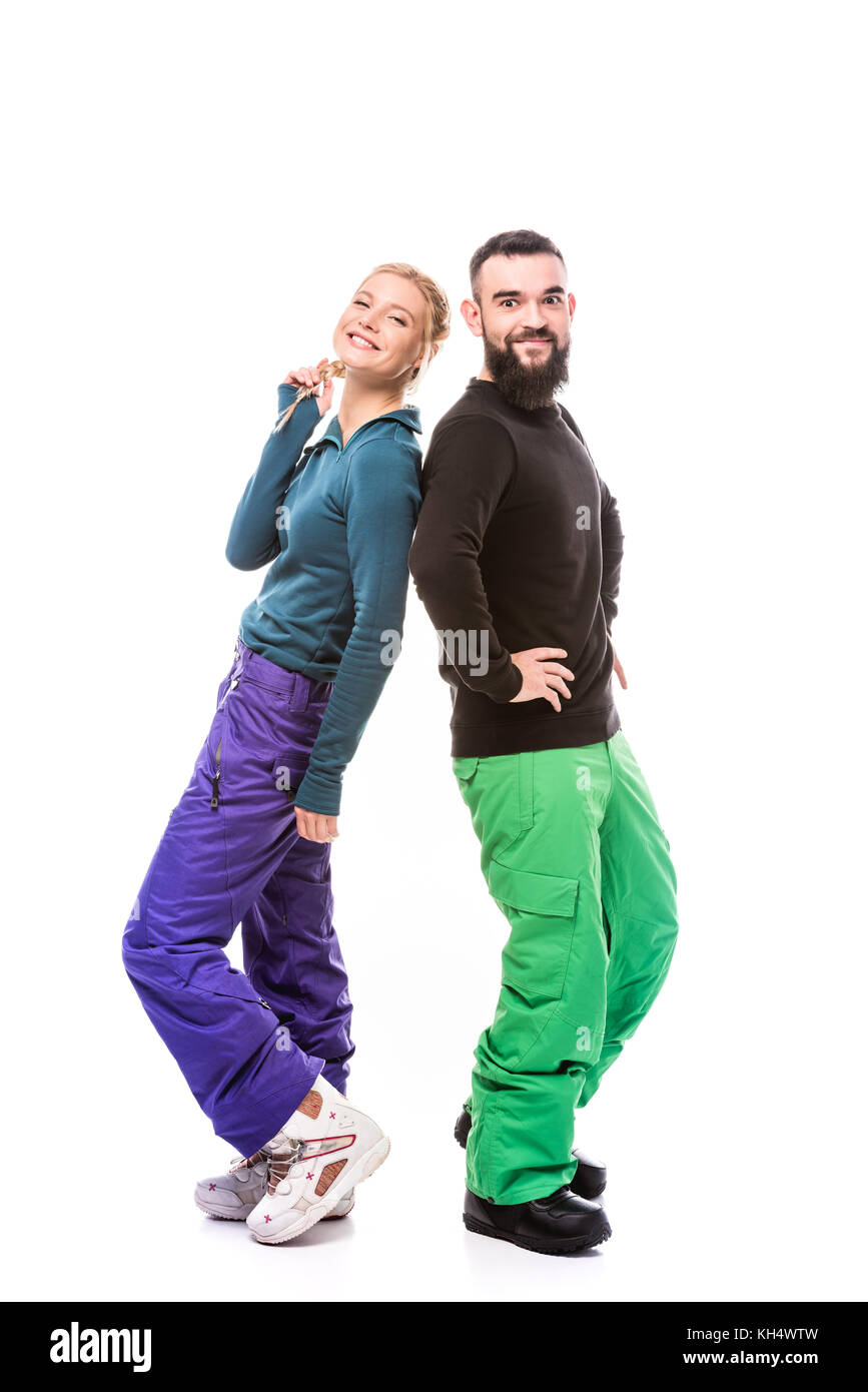 Couple people winter clothes hi-res stock photography and images - Alamy