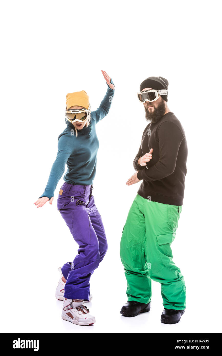 Couple fun sport Cut Out Stock Images & Pictures - Alamy