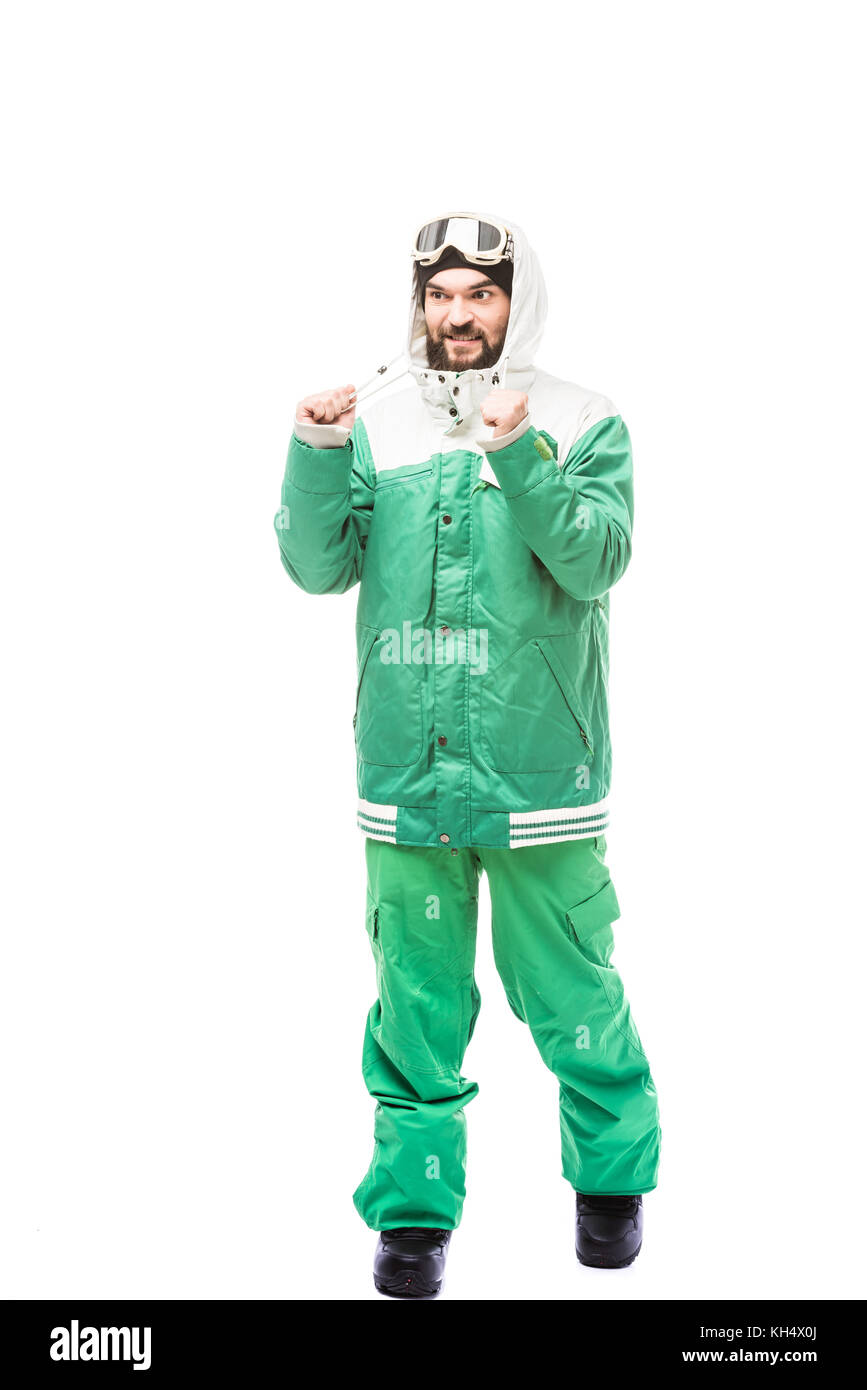 man in snowboarding costume Stock Photo - Alamy