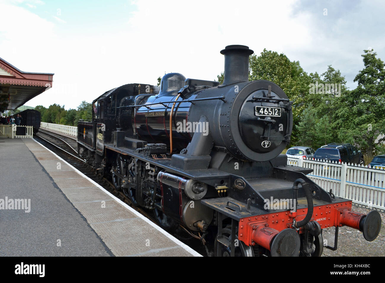 Strathspey Steam Railway Scotland Stock Photos & Strathspey Steam ...