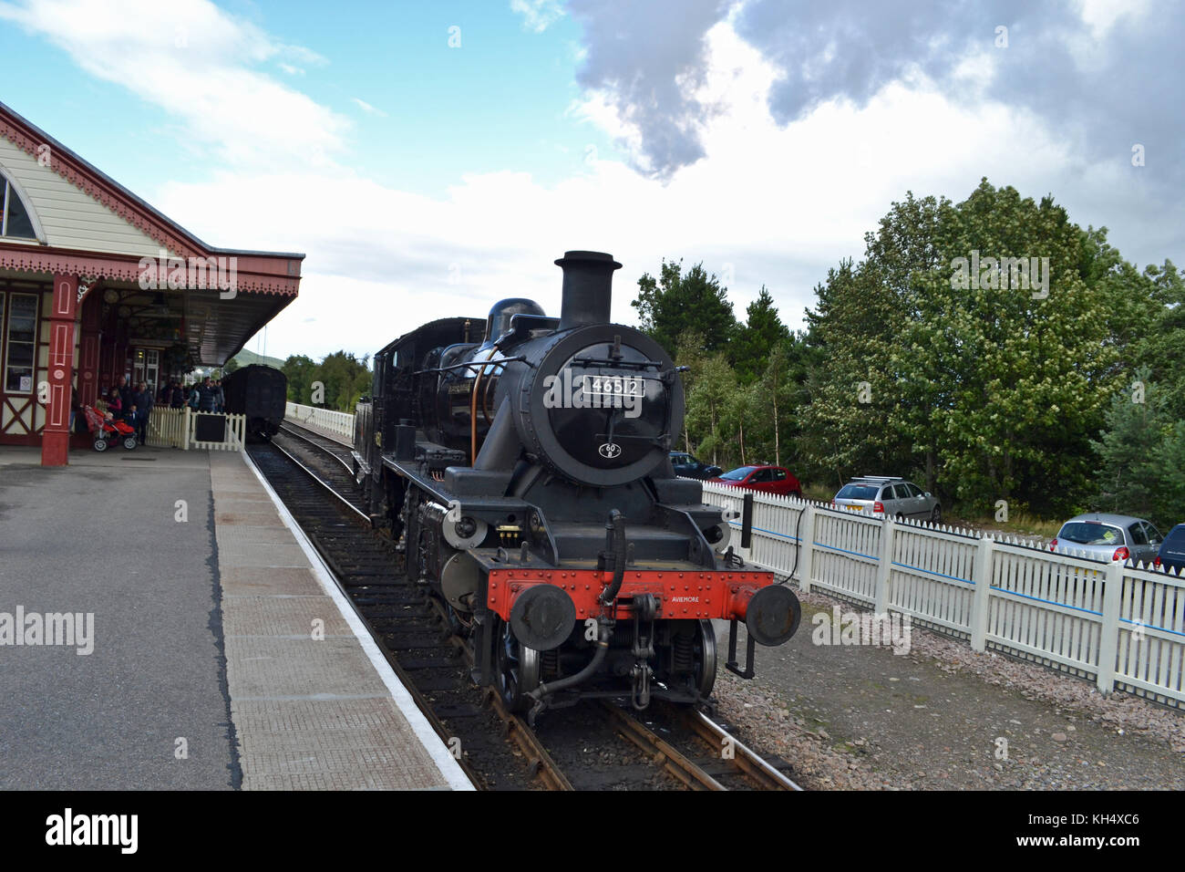 Strathspey Steam Railway Scotland Stock Photos & Strathspey Steam ...