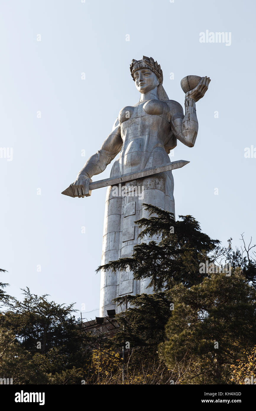 Mother georgia statue kartli hi-res stock photography and images - Alamy