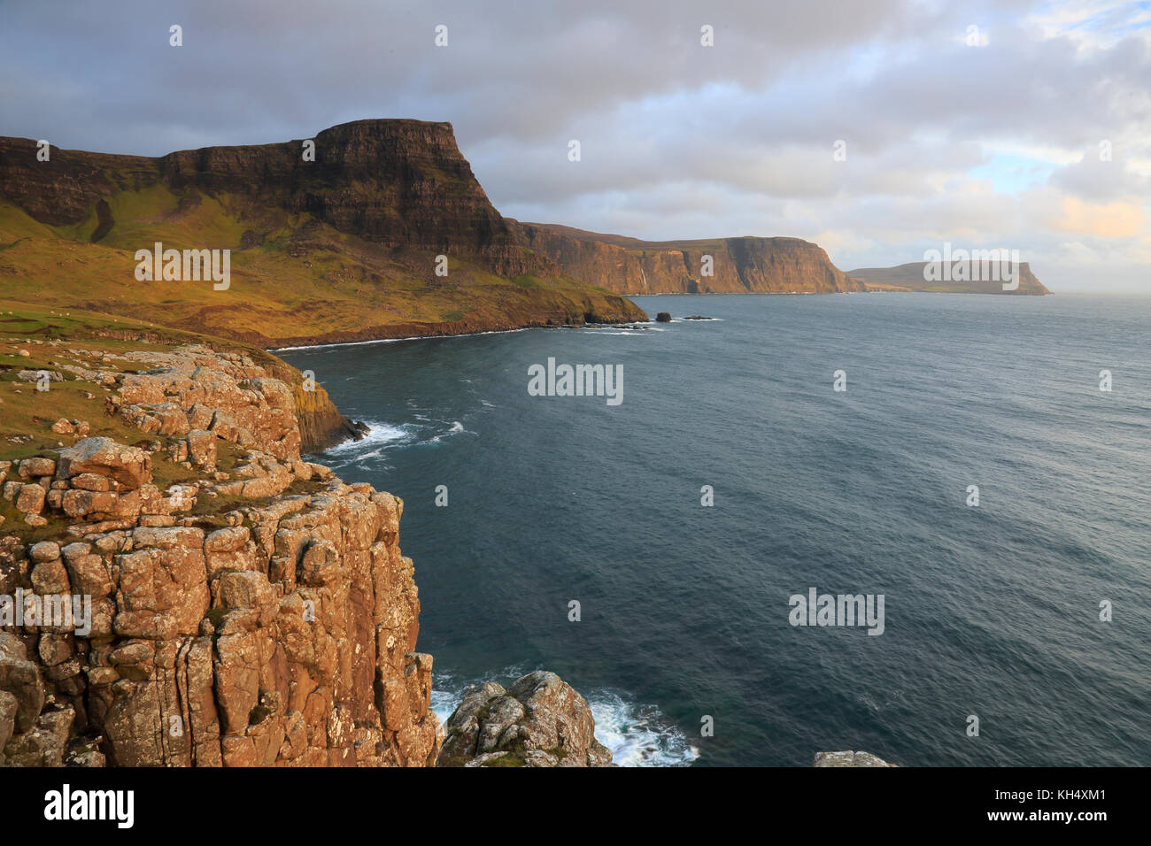 View of Waterstein Head Isle of Skye Stock Photo - Alamy