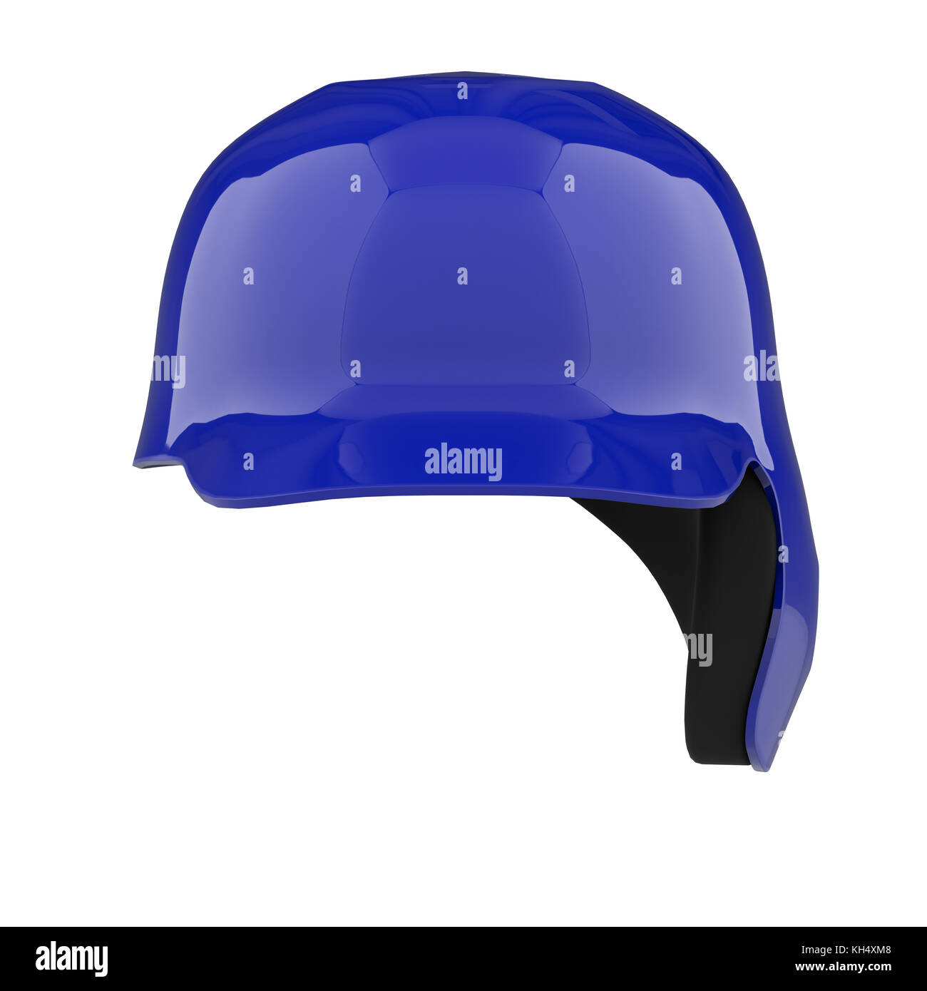 Baseball batting helmet with one ear protect Stock Photo - Alamy