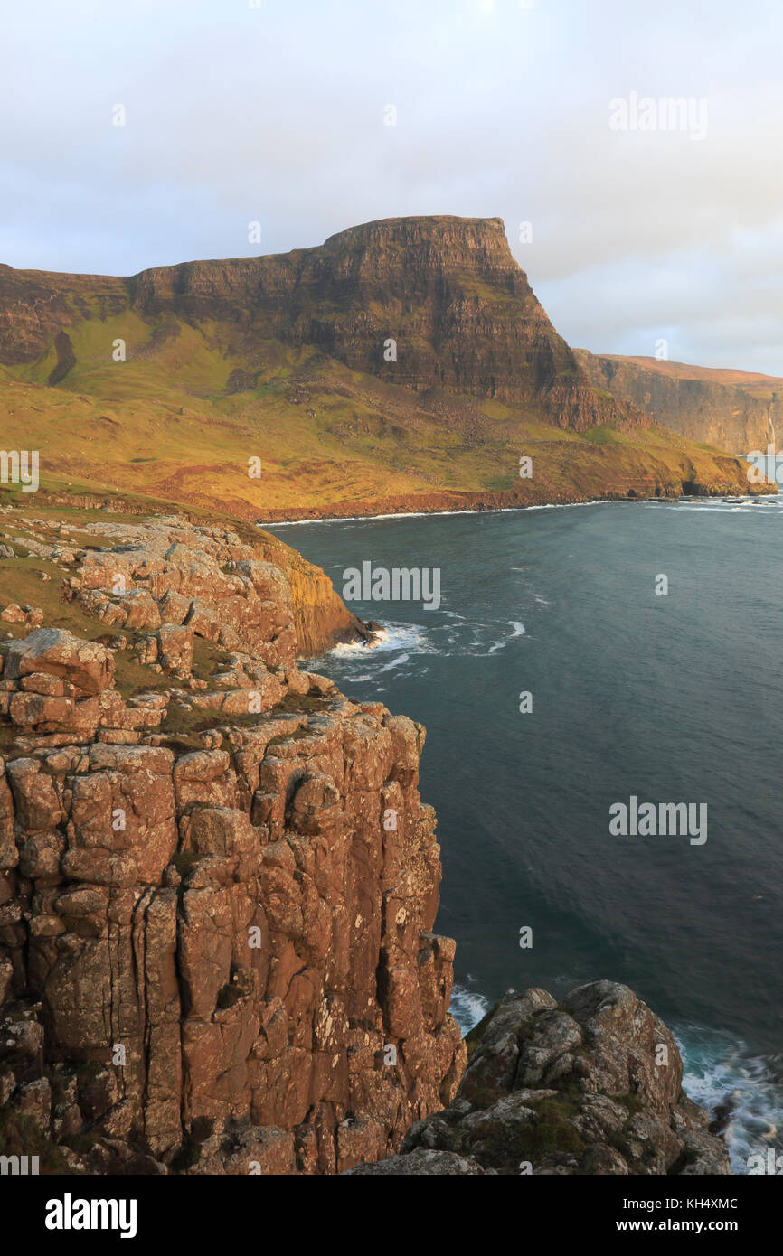 View of Waterstein Head Isle of Skye Stock Photo - Alamy