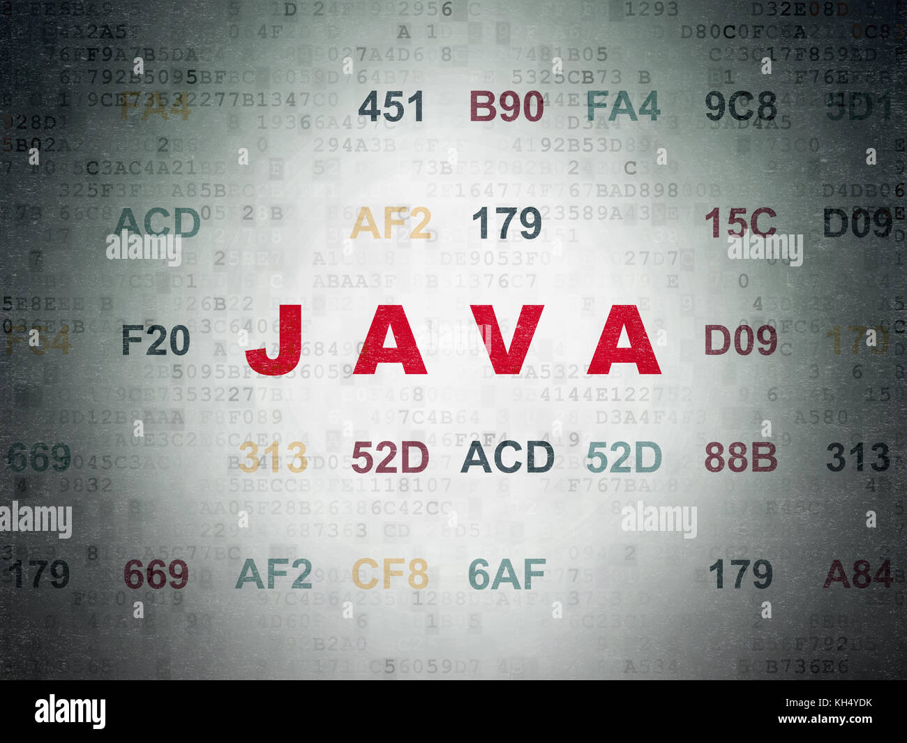 Database concept: Java on Digital Data Paper background Stock Photo - Alamy