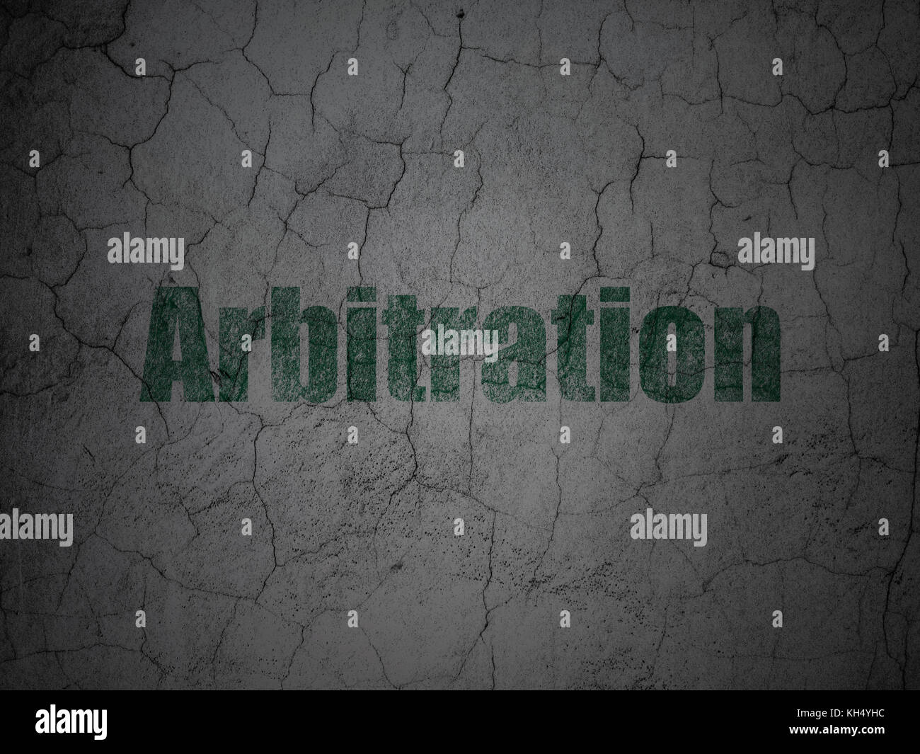 Law concept: Arbitration on grunge wall background Stock Photo - Alamy