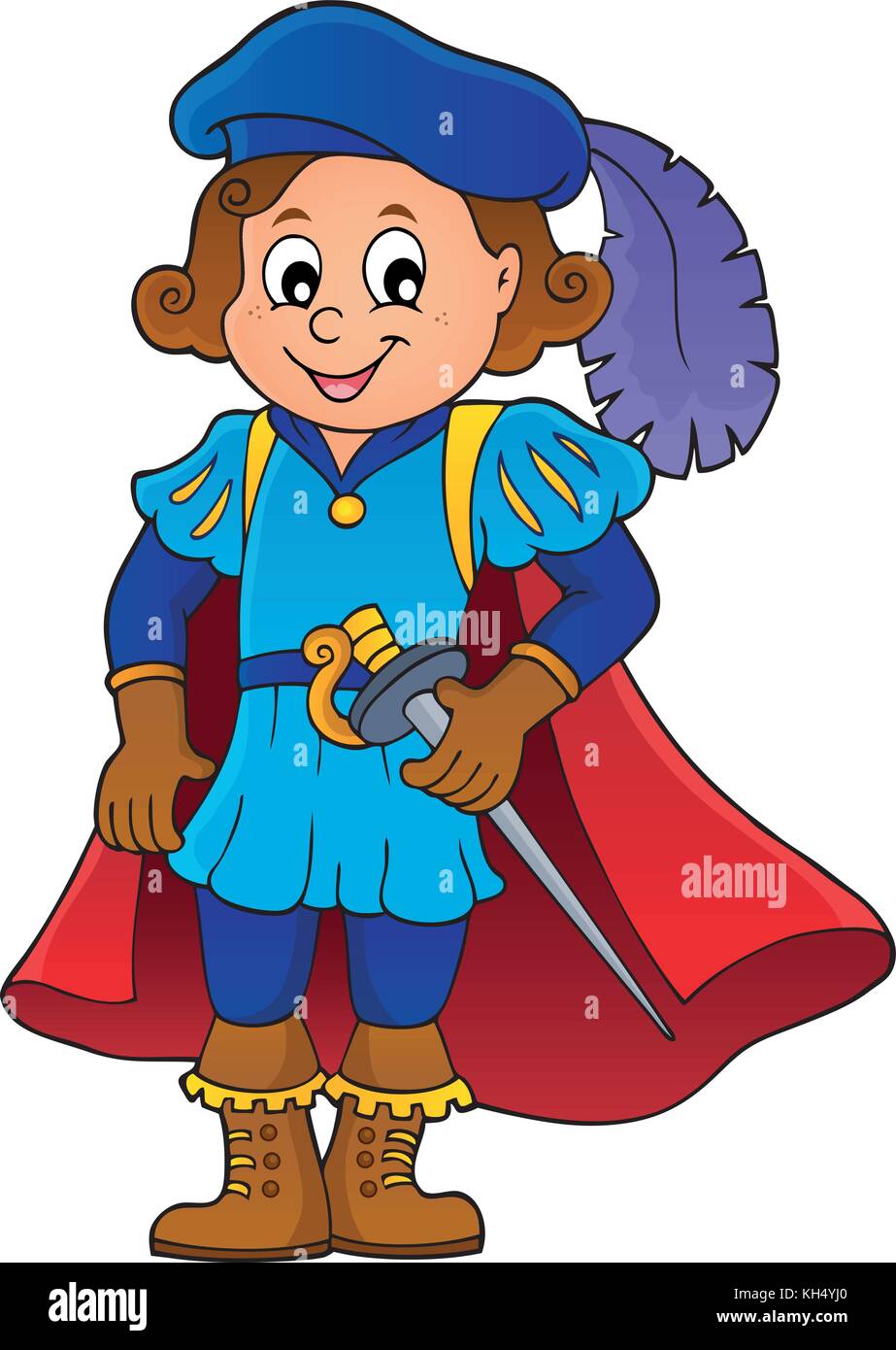 Prince theme image 4 - eps10 vector illustration Stock Vector Image ...