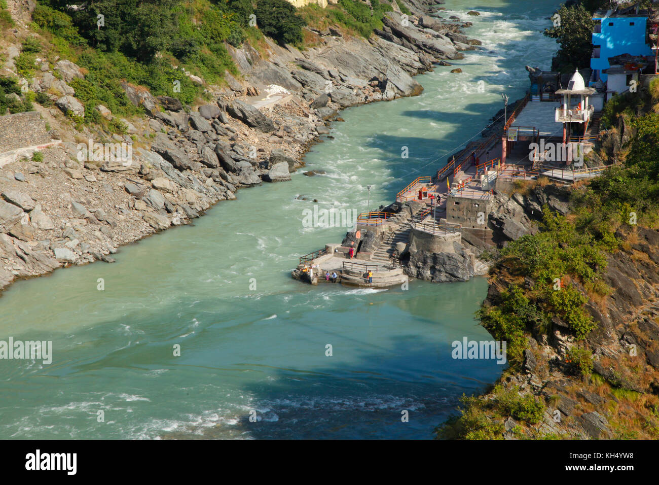 Devprayag means Godly Confluence in Sanskrit. Devprayag, merging two ...
