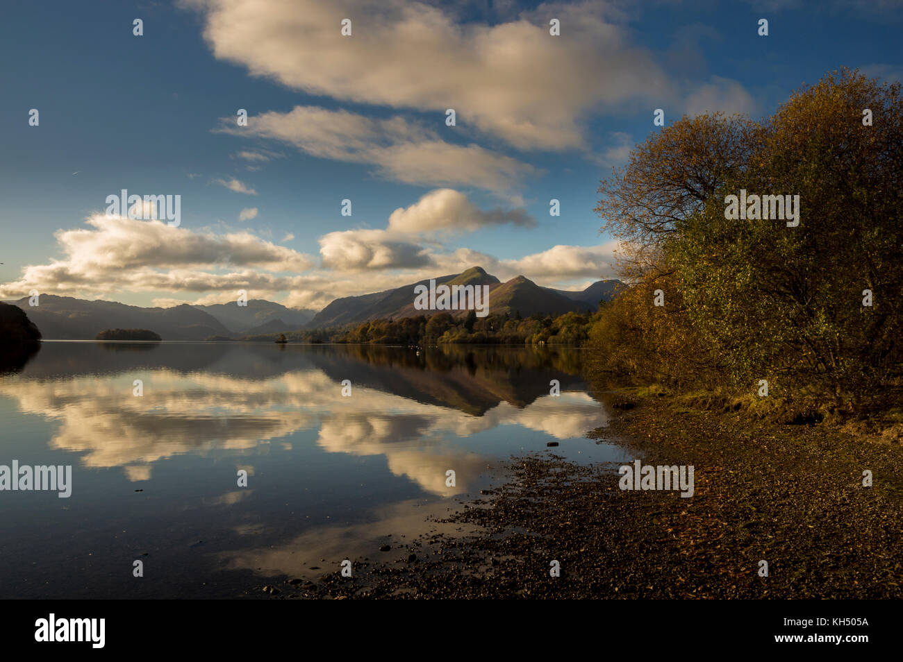 Derwent Water, lake District, Cumbria, UK Stock Photo - Alamy