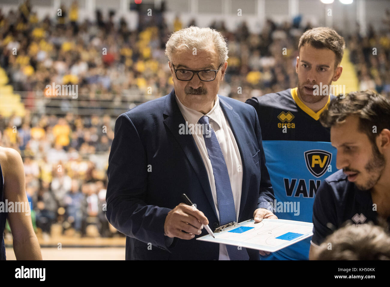 Romeo Sacchetti (Vanoli Cremona and Italian Basketball team) during the ...