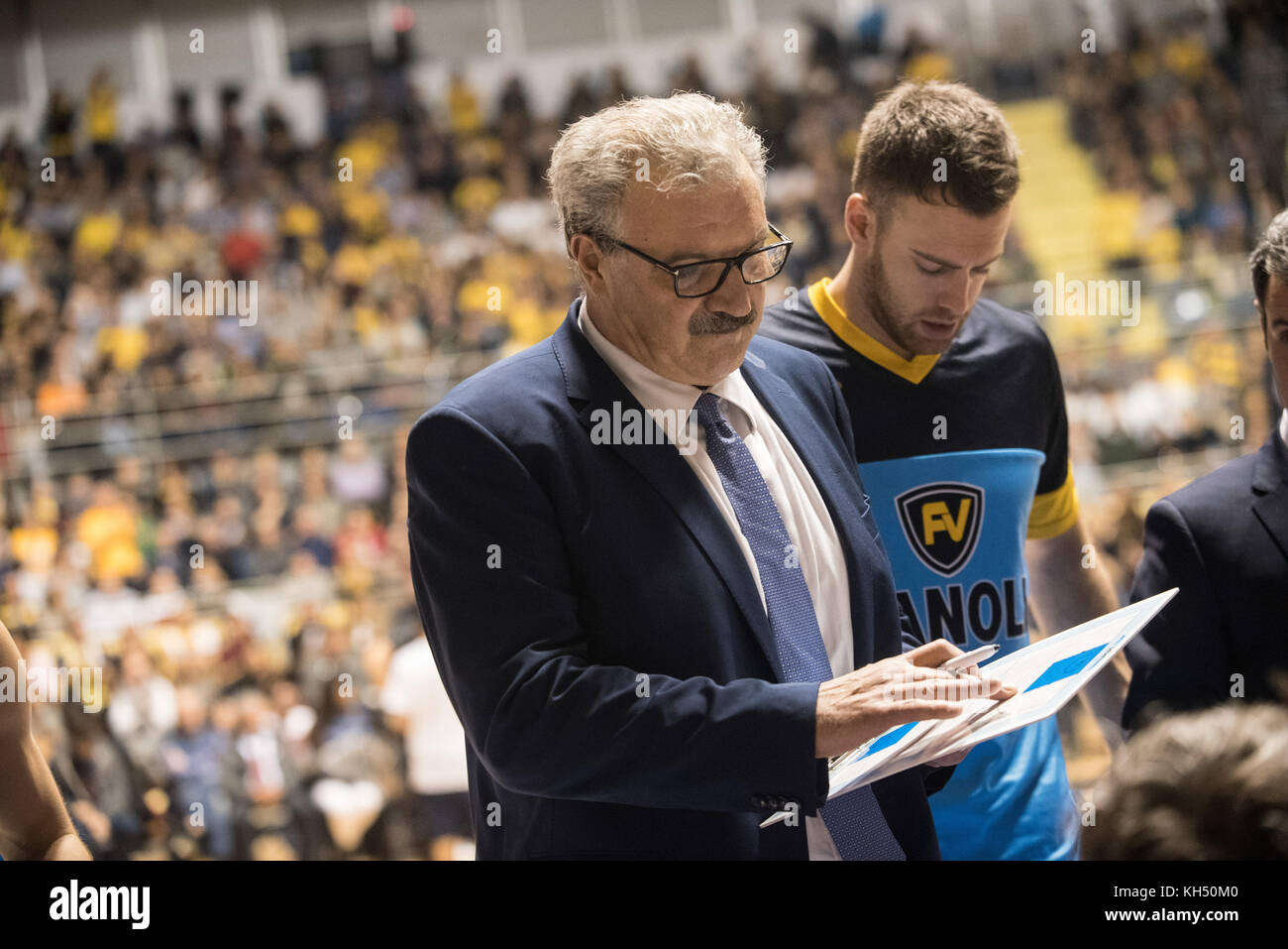 Romeo Sacchetti (Vanoli Cremona and Italian Basketball team) during the ...