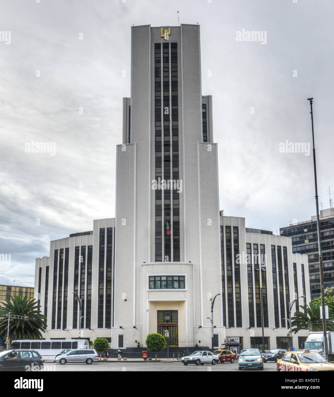 National Lottery building (Lotería Nacional de México) located on Paseo ...