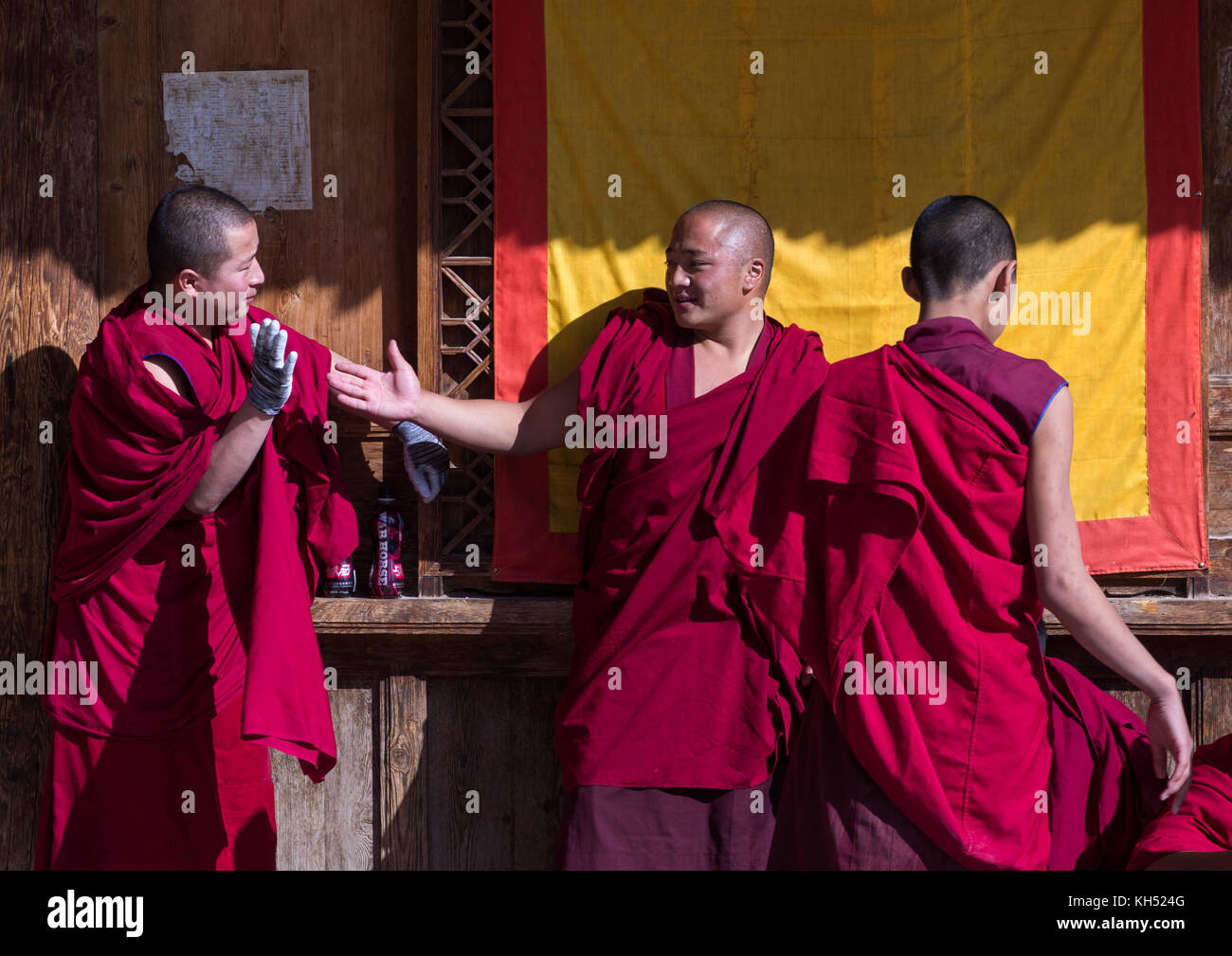 Gonchen monastery hi-res stock photography and images - Alamy