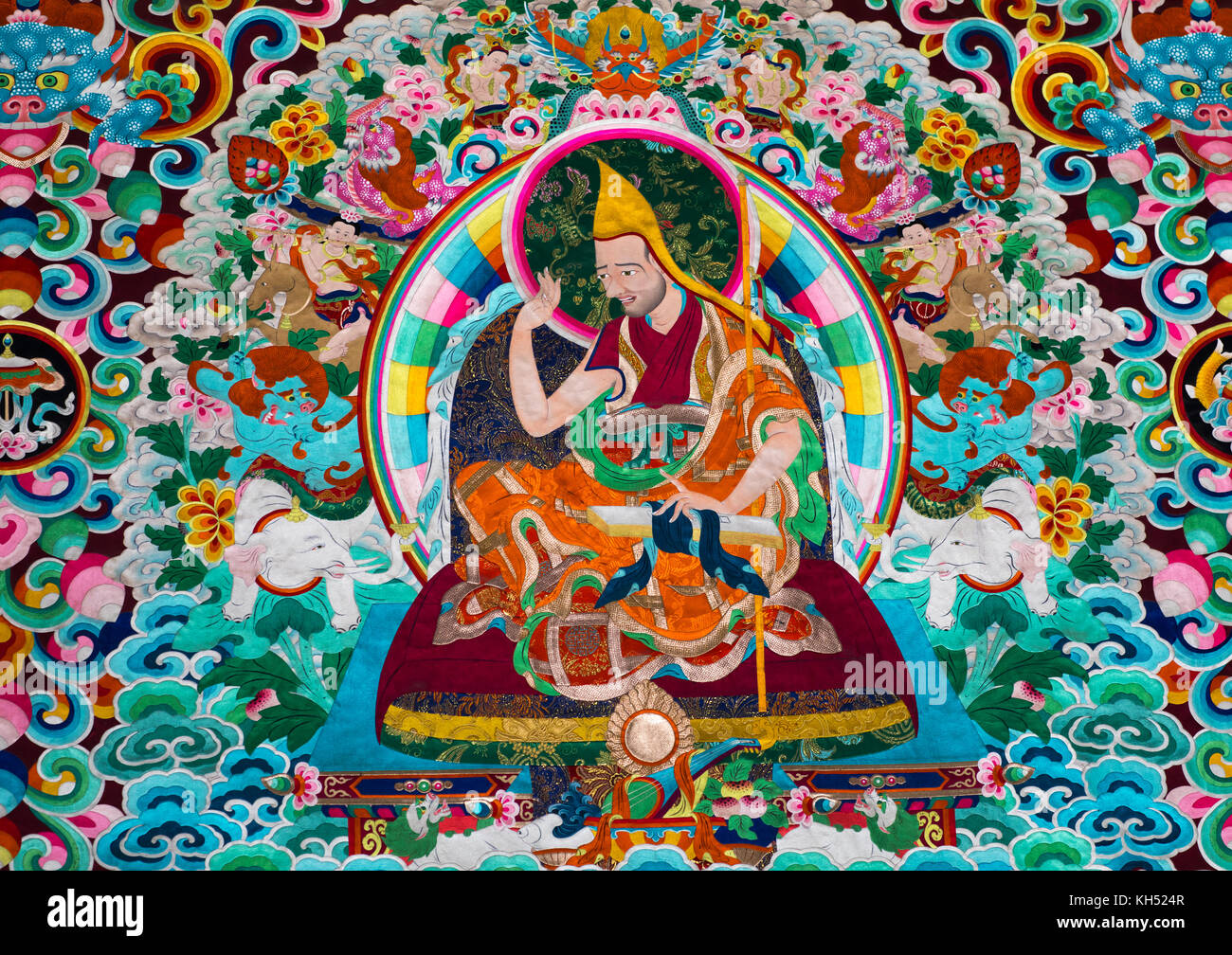 Gonchen monastery hi-res stock photography and images - Alamy