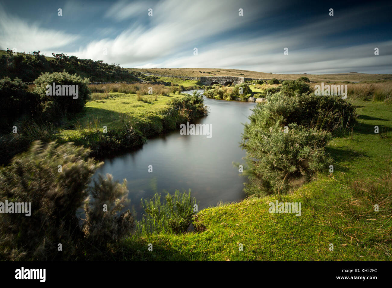 river on dartmoor Stock Photo - Alamy