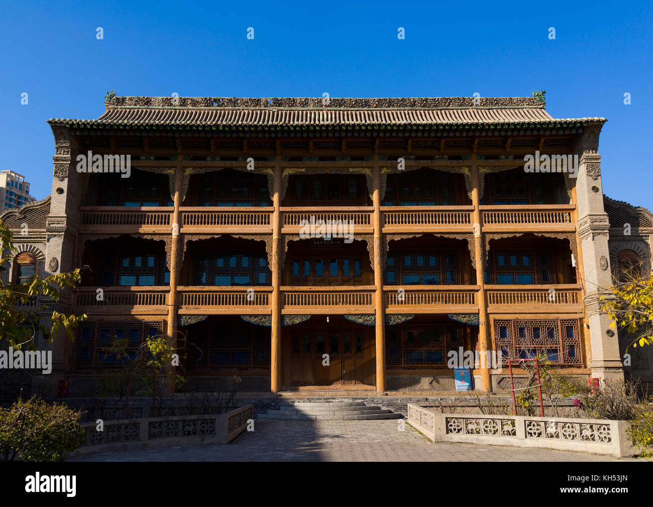Dong Gong Guan mansion, Gansu province, Linxia, China Stock Photo - Alamy