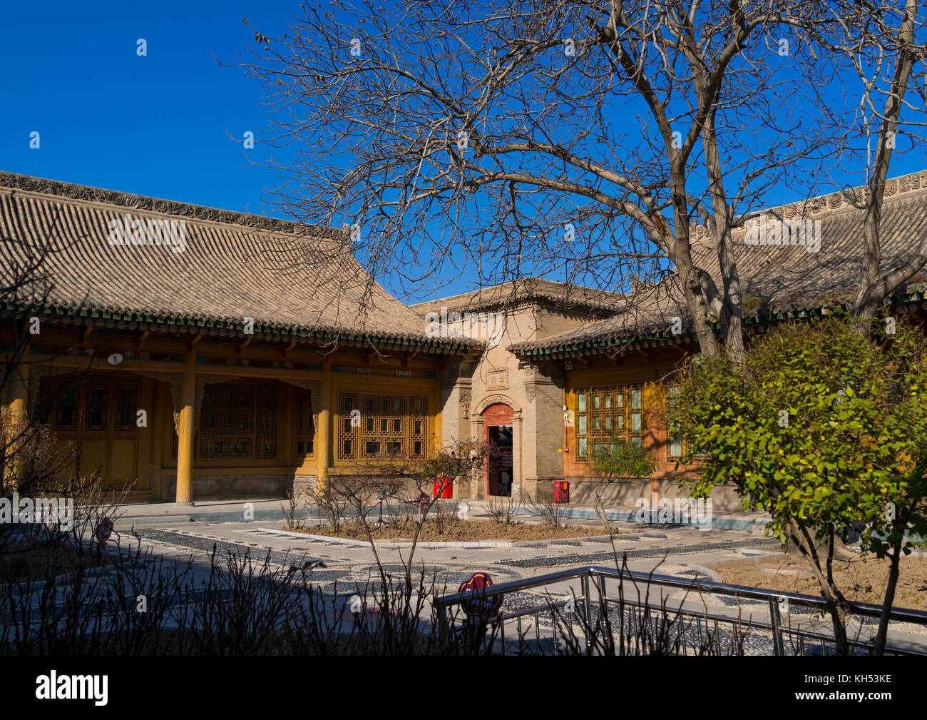 Dong Gong Guan mansion, Gansu province, Linxia, China Stock Photo - Alamy