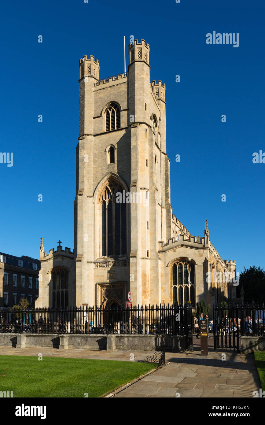 Great St Marys Church, the University church, Cambridge city centre ...