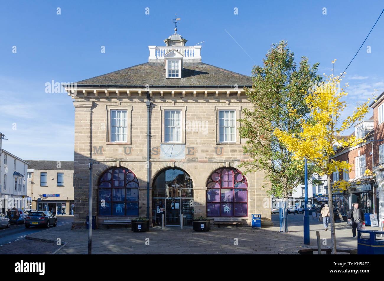 The Market Hall Museum in Warwick's old market hall in Market Place ...