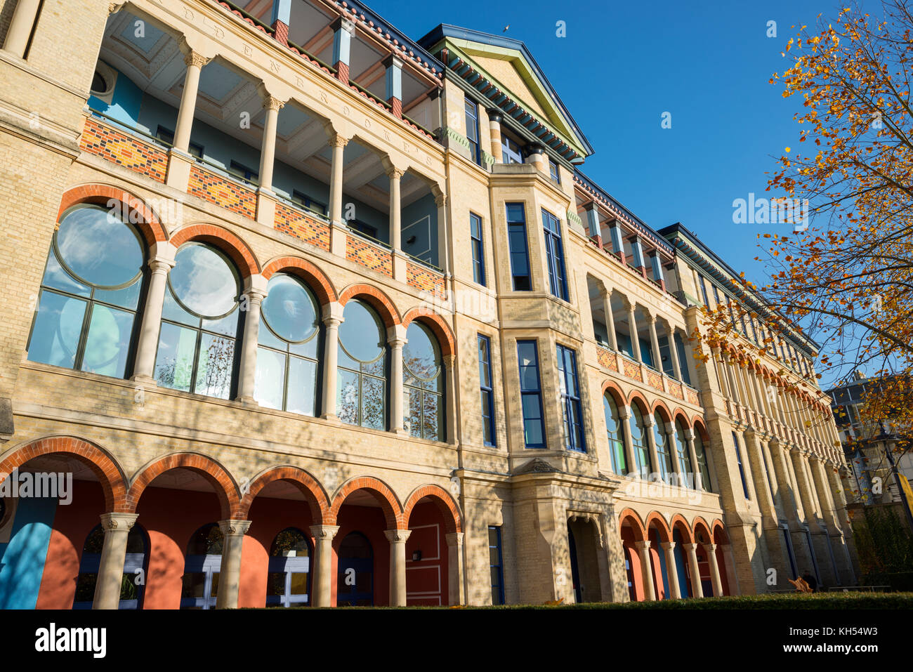The Judge Business School, University of Cambridge on the site of the ...