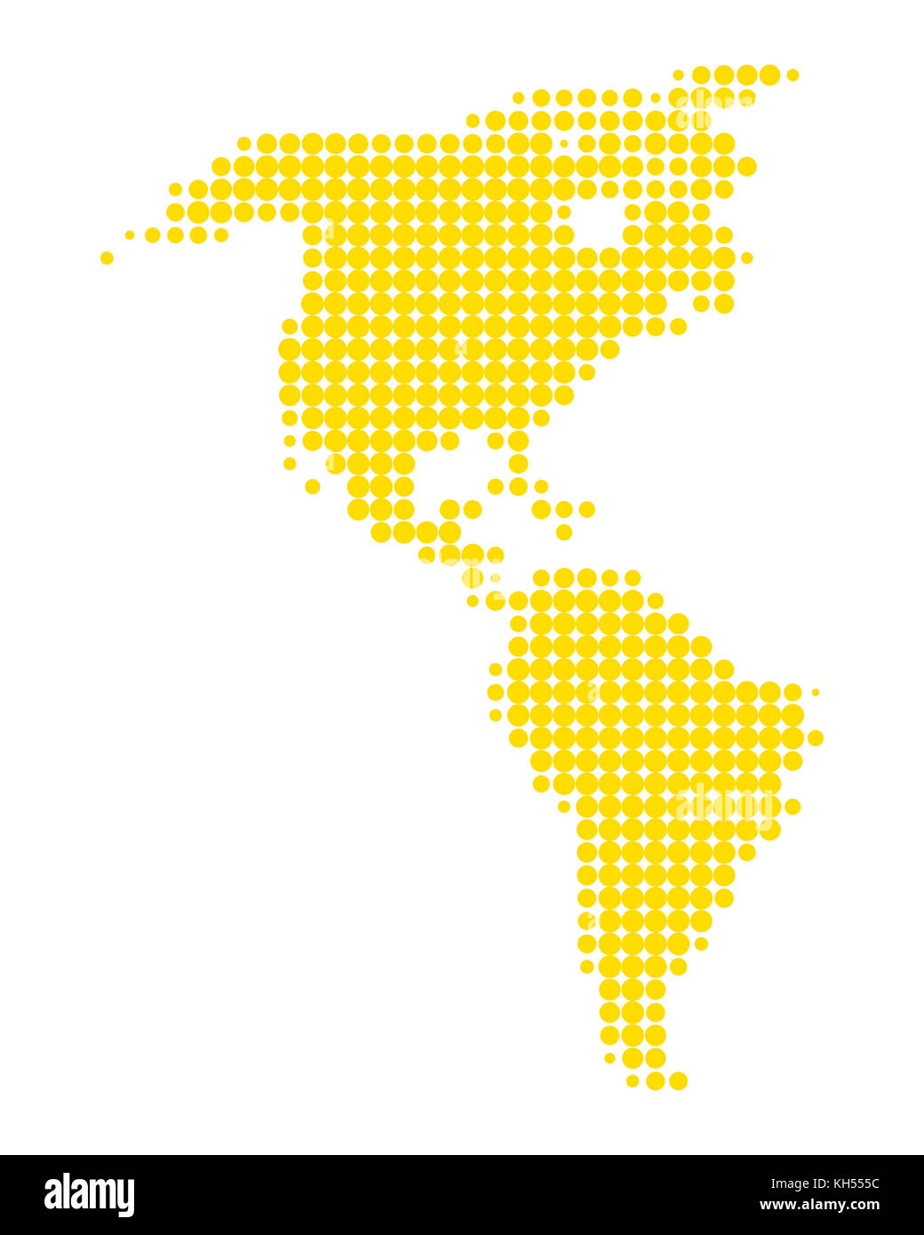 Map of America Stock Photo - Alamy