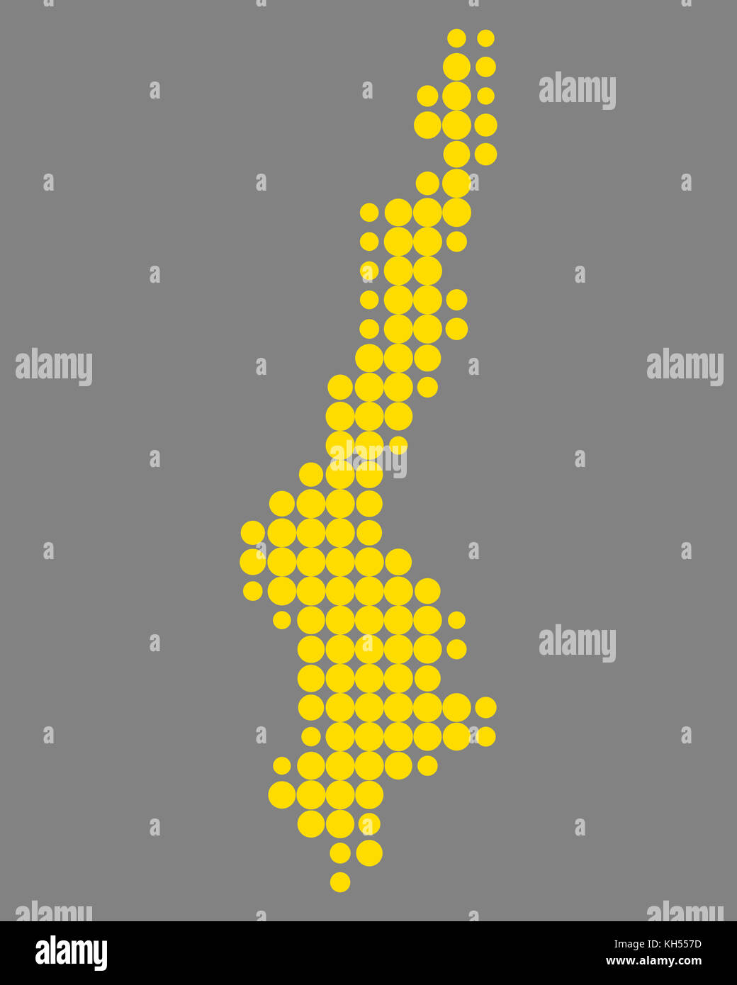 Map of Karpathos Stock Photo - Alamy