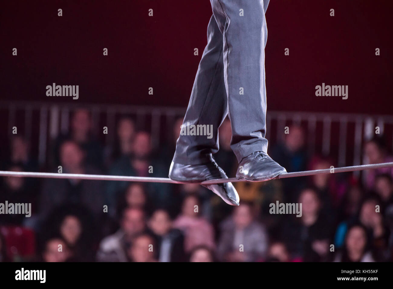 Rope acrobatics hi-res stock photography and images - Alamy