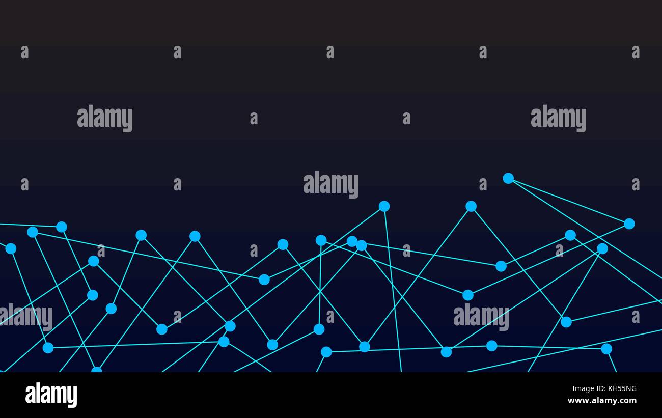 Abstract connection dots. Digital illustration backdrop Stock Vector ...
