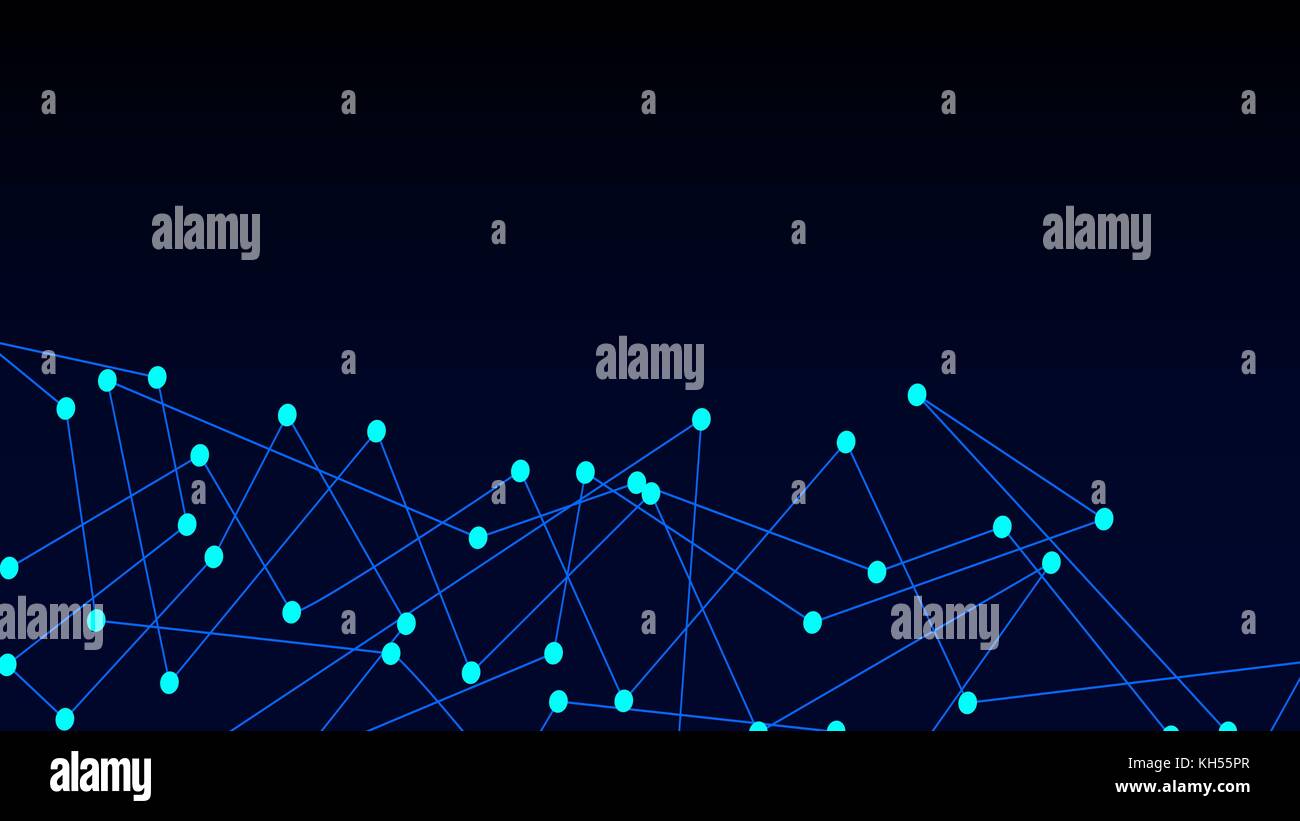 Abstract connection dots. Digital illustration backdrop Stock Vector ...