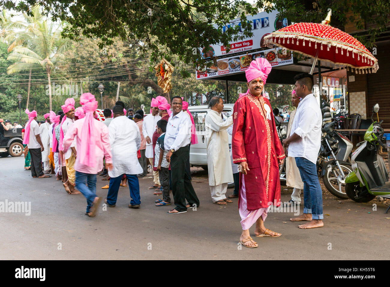 A Hindu festival in Arpora, Goa Stock Photo - Alamy