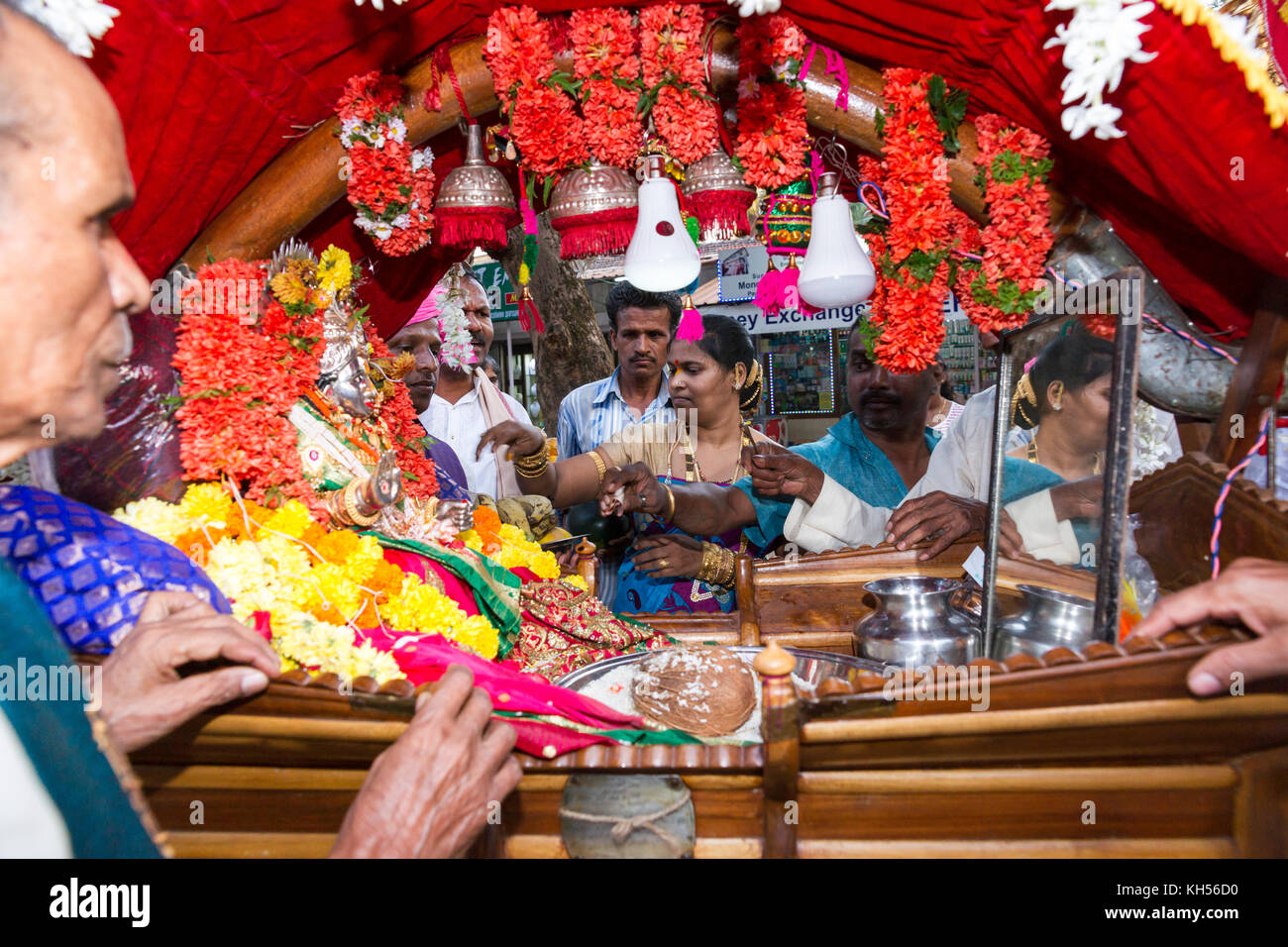 A Hindu festival in Arpora, Goa Stock Photo - Alamy