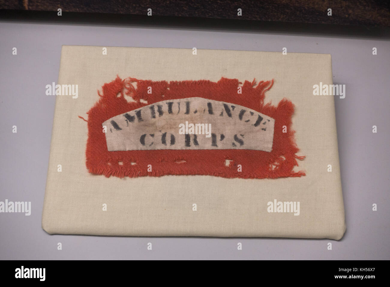 Ambulance Corps banner belonging to the Army of the Potomac, National ...