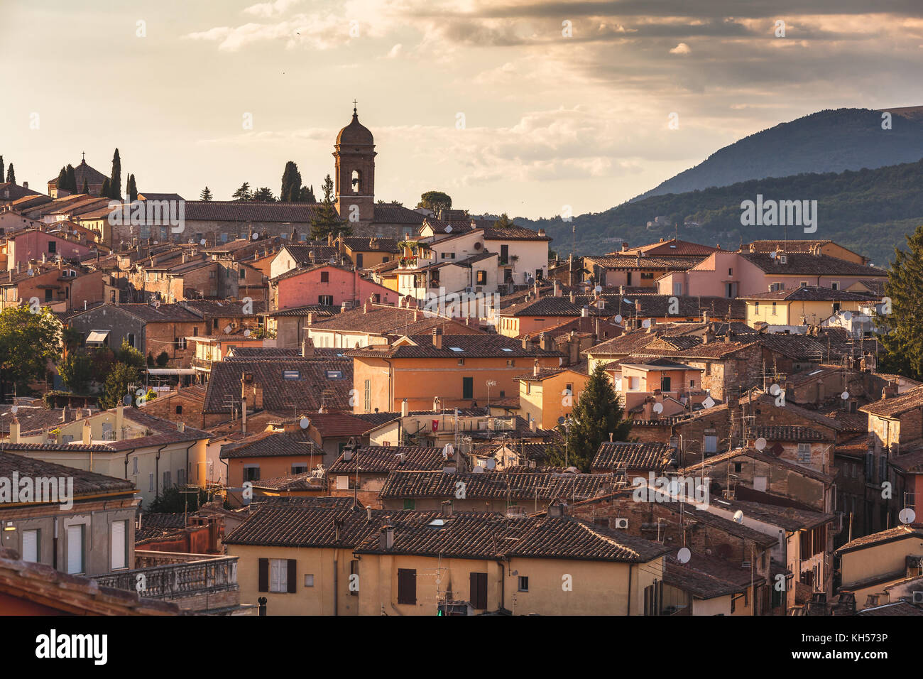 Perugia, Italy landscape, cityscape view Stock Photo - Alamy