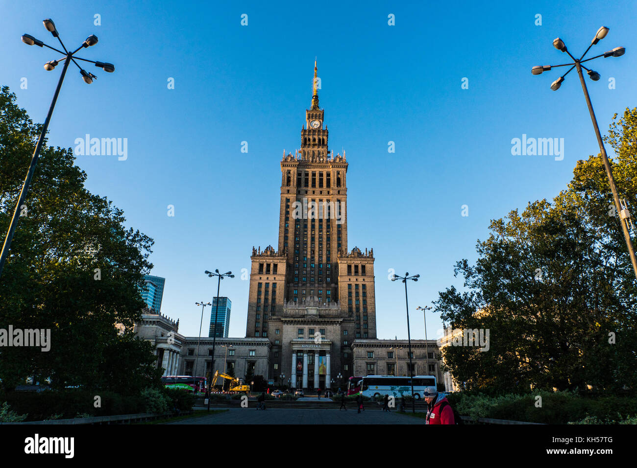 Warsaw, Poland - November, 2017: Palace of Culture and Science, the ...