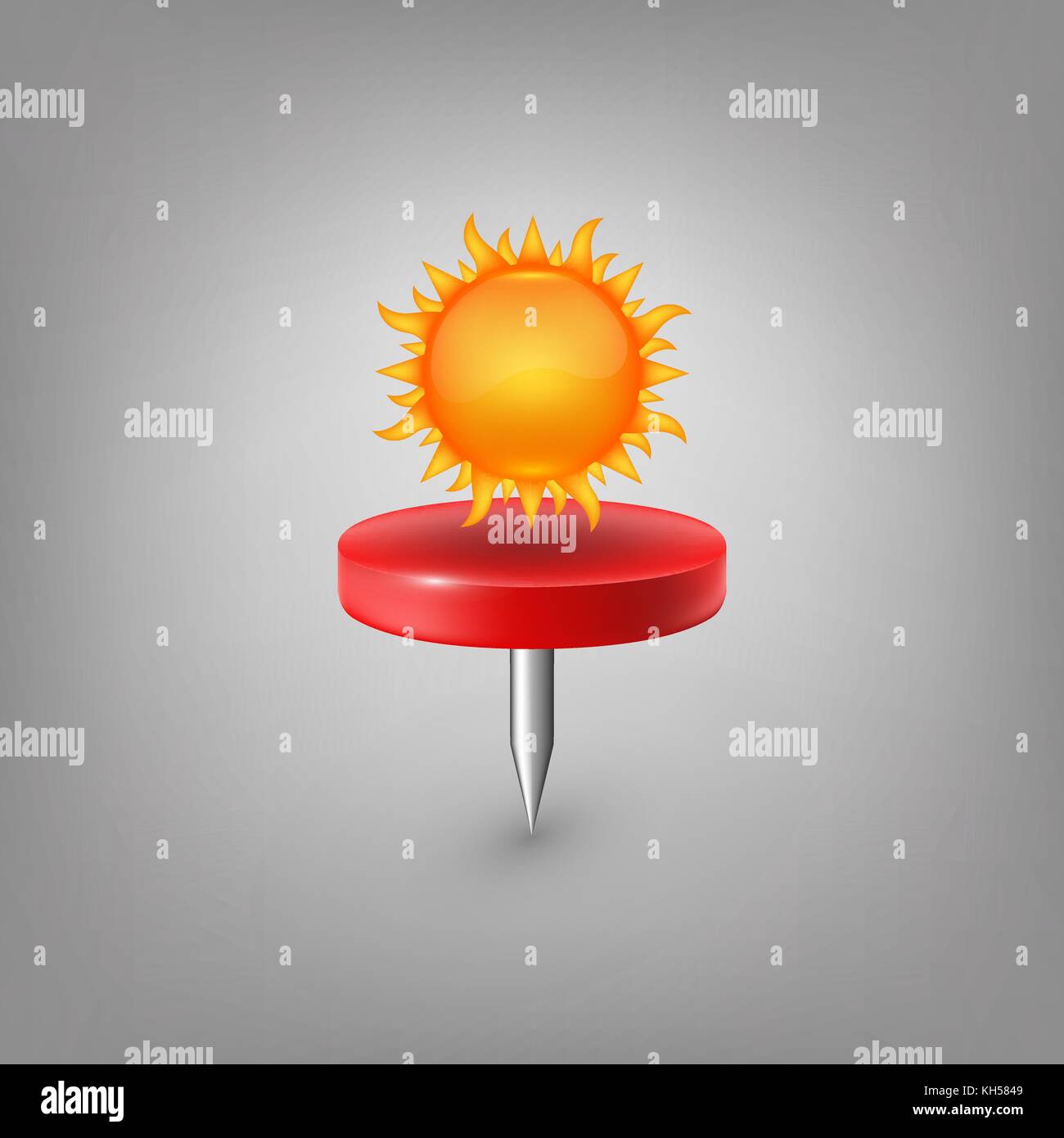 Solar weather forecasting Stock Vector Images - Alamy