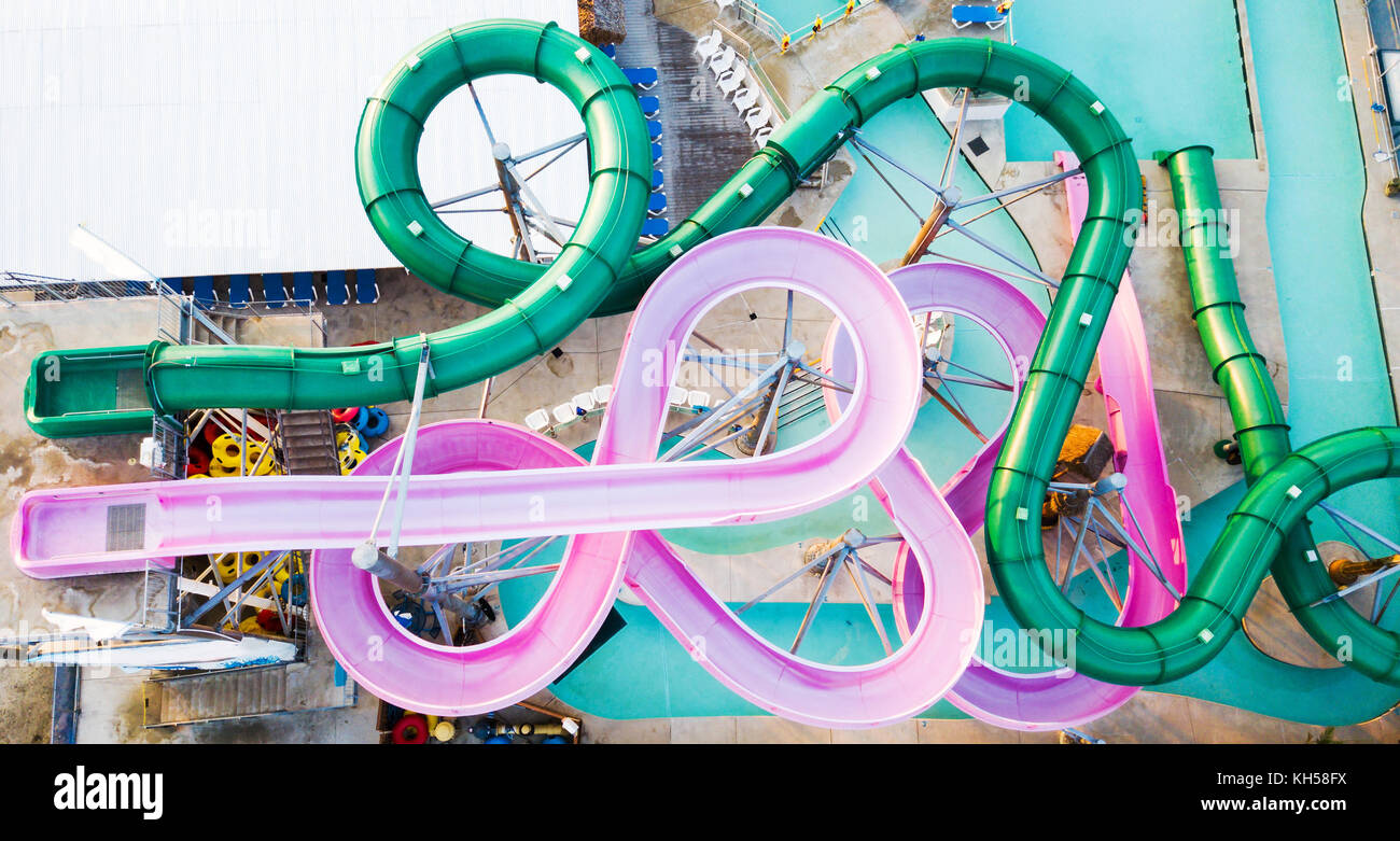 Toboggan water slide hi-res stock photography and images - Alamy