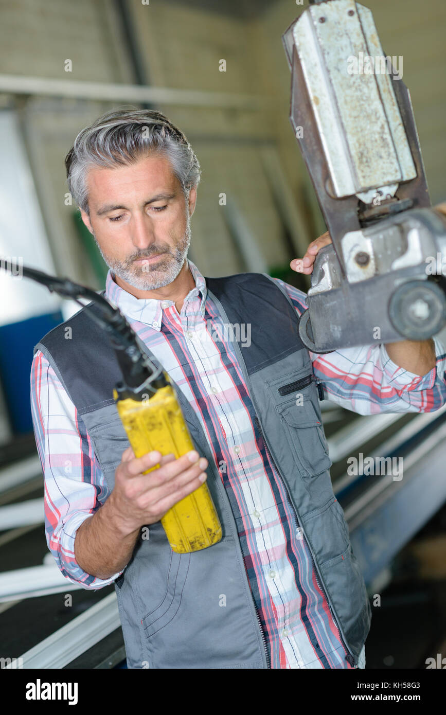industrial machine controller Stock Photo - Alamy