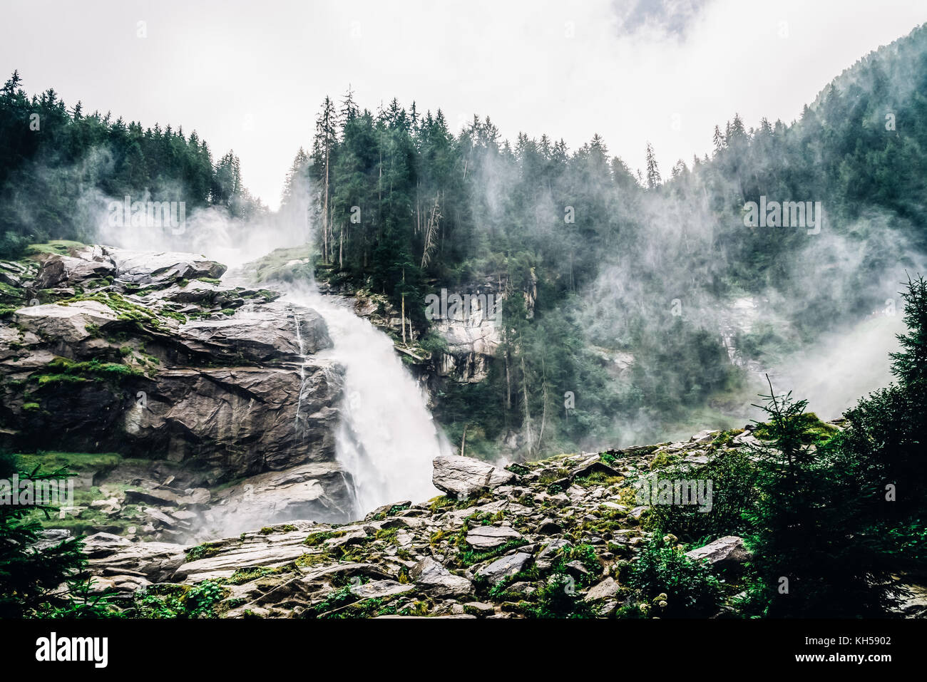 Krimml waterfalls hi-res stock photography and images - Alamy